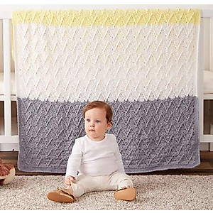 Bernat Softee Baby Yarn - 6 Pack with Patterns (Lemon)