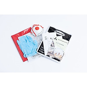 Asbestos Testing Kit (Quality PPE Included) - 72hr Results from NVLAP Lab - Test Fee Included (1 Sample)