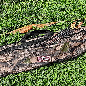 UNIVERSE ARCHERY Cordura Recurve Bow Bag | Heavy Duty Hunting Long Bow Case | Arrow & Bow Cordura Case | Archery Lightweight Recurve Bow Bag with Pocket (72 Inches)