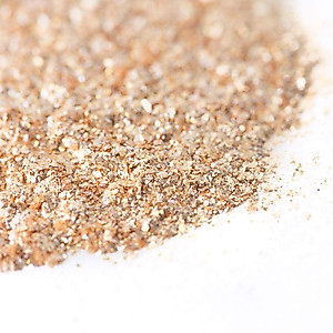 Sweets Indeed Edible Glitter, Perfect for Drinks, Cocktails, Beverages & Cake Decorating, Dessert Cake Topper, 4 grams (Gold Edible Glitter) (Gold, 4g)