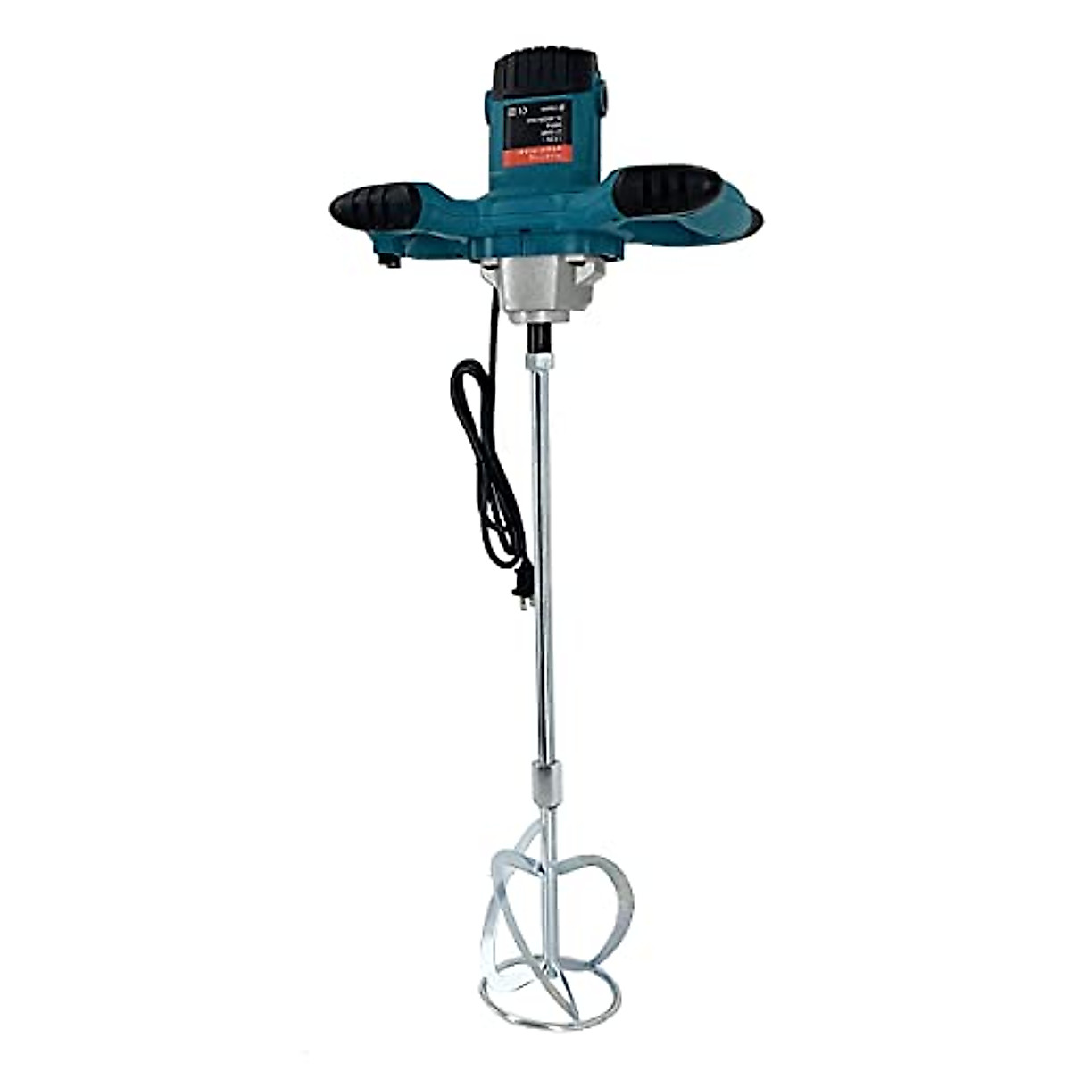 CDZHLTG 2100W Portable Electric Concrete Cement Plaster Grout Paint Thinset Mortar Paddle Mixer Pro Drill Mixer Stirring Tool Adjustable 6 Speed Handheld Standard 110V