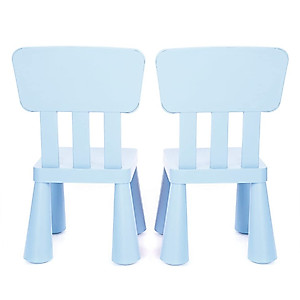 Soerreo Children's Chair Kindergarten Baby Learning Chair Plastic Game Chair Removable