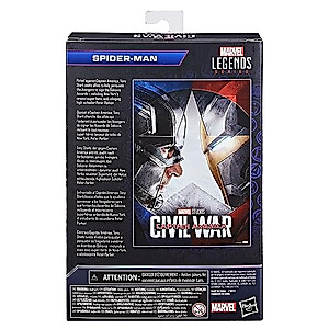 Hasbro Marvel Legends Series Spider-Man, Captain America: Civil War Collectible 6 Inch Action Figures, Marvel Legends Action Figures