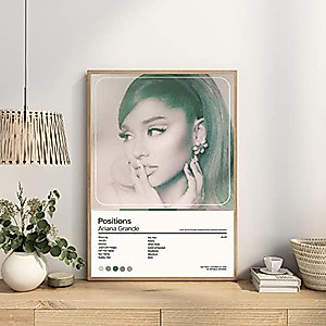 Gr.An.De Ar.Ia.Na Gift For Fan Positions Album Music 12X18 Unframed Poster