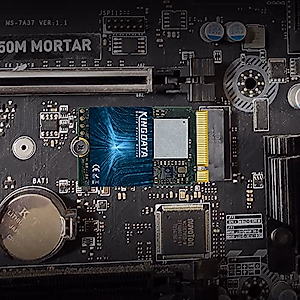 KINGDATA 512GB M.2 2230 NVMe PCIe SSD Gen 4.0X4 - Internal Solid State Drive Compatible with PS5, Steam Deck, Microsoft Surface, Ultrabook, Laptop, Desktop (512GB, M.2 2230 NVMe 4.0)