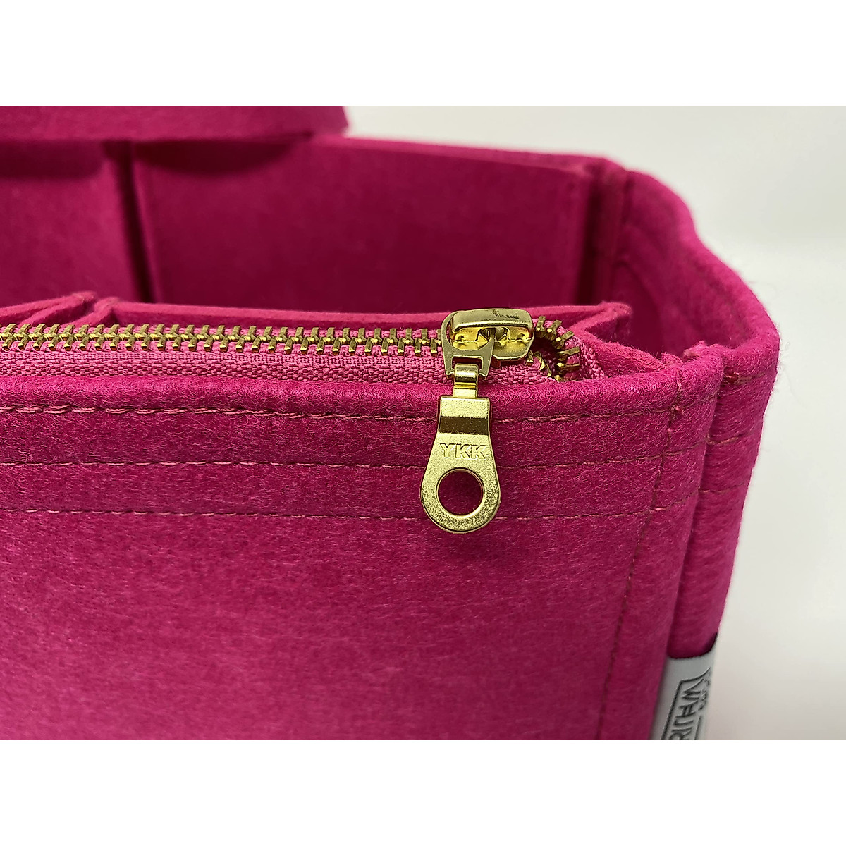 AlgorithmBags designed for Louis Vuitton LV Graceful, Purse Organizer Insert with zippers, 3mm Felt Shaper Liner Divider Protector (Peony, PM)