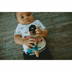 Pebble Fair Trade Hand Made PlushToy - Pirate Rattle