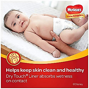 Huggies Little Snugglers Baby Diapers, Size 5, 92 Count, GIANT PACK (Packaging May Vary)