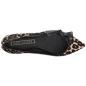 Marc Jacobs Women's Rita Pointy Toe Ballerina Ballet Flat, Natural, 39 M EU (9 US)