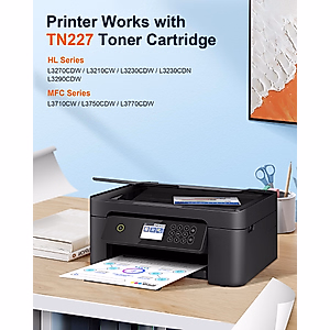 E-Z Ink Pro Compatible TN227 Toner Cartridge Replacement for Brother TN227 TN-227 BK/C/M/Y High Yield TN223 TN-223 Compatible with HL-L3290CDW HL-L3210CW MFC-L3750CDW MFC-L3710CW Printer (4 Pack)