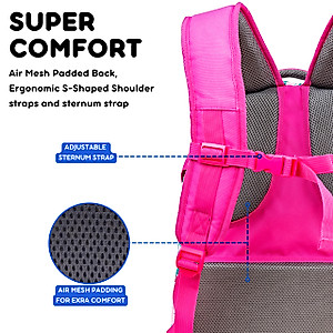 J World New York Atom Multi-Compartment Laptop Backpack, Palm Leaves, 18.5 X 13 X 7.5 (H X W X D)