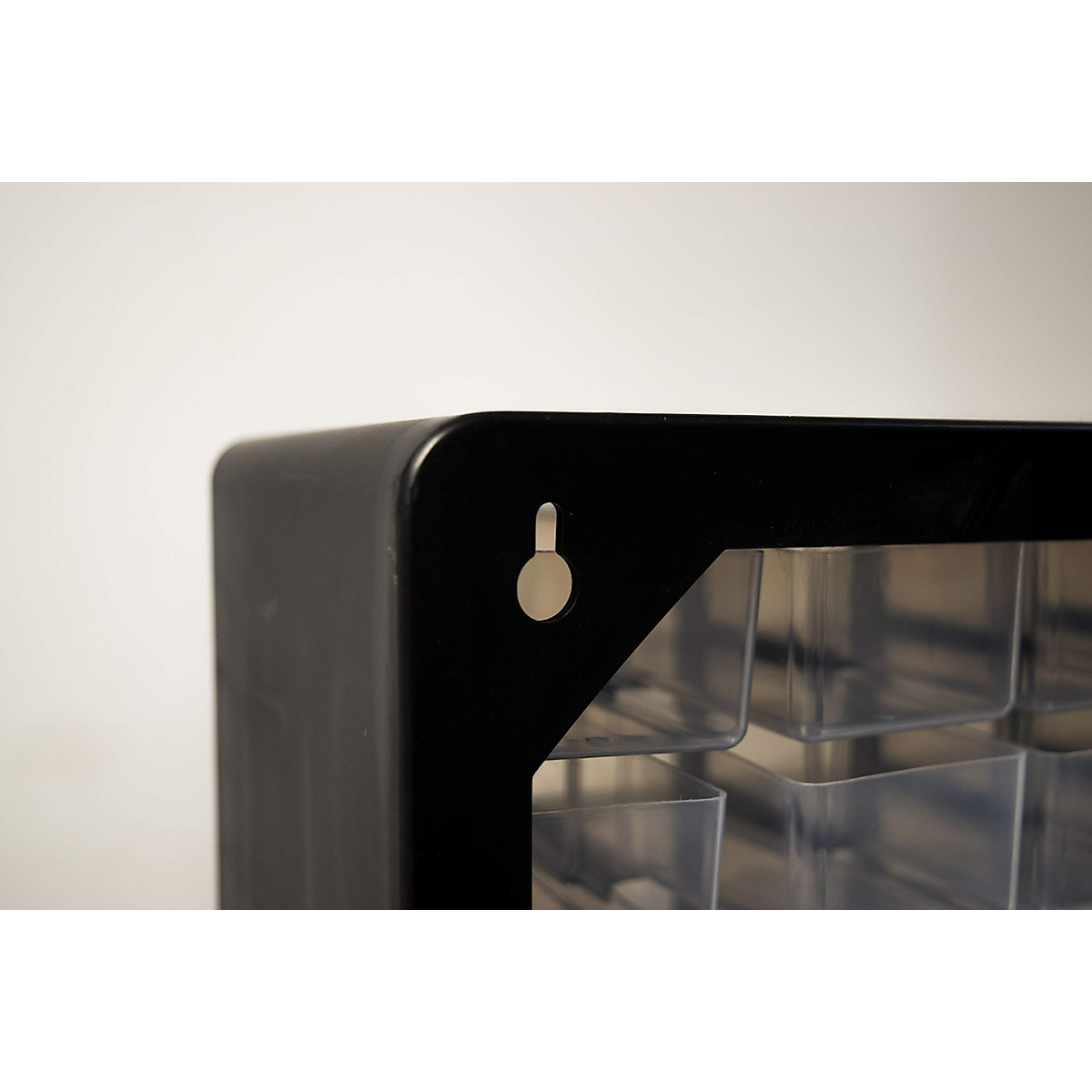 Homak Parts Organizer, Black, 39 Drawers