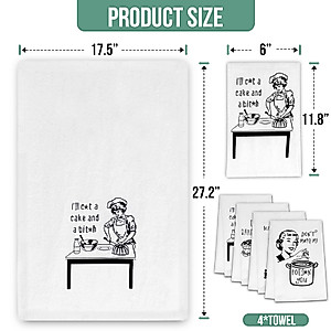 Roxiuc Kitchen Towels Set Gift for Nana, Mom, Grandma,Wife,Mother in Law, New Mom, Housewarming Gift for Women Hostess