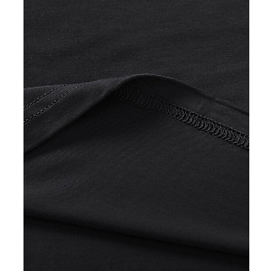 Latuza Women's Soft Viscose Tank Top Shorts Summer Pajamas Set XL Black