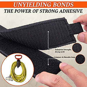 MULTUS Hook & Loop Storage Strap | Heavy Duty Velcro Tool Organizer with Carry Handle | Great RV Accessories for Men | Super Strong Storage Organizer for Garage, Travel, Home, Camping 3 Pack