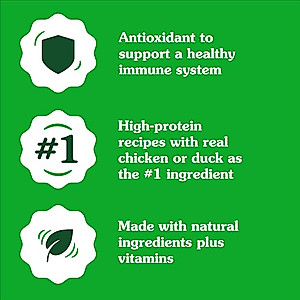 Greenies Smart Topper High Protein Wet Mix-in for Dogs, Chicken, Peas, Apples, and Brown Rice Recipe & Duck, Broccoli, Carrots and Barley Recipe Variety Pack with Whole Grains, 2oz. 8 Trays