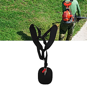 Zerodis Trimmer Shoulder Strap, Lightweight Lawn Mower Strap Good Heat Dissipation for Garden Power Tools
