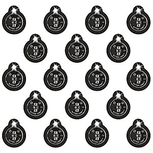 Panther Vision Button LAMP Adhesive LEDs Light Package - Lightweight, Ultra Small, Ultra Bright LED Utility Lights (18)