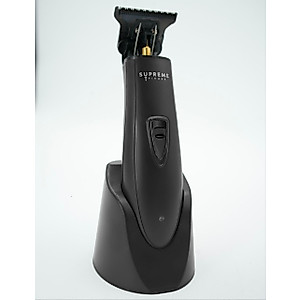 Hair Trimmer by Supreme Trimmer ST5220 Precision Beard Trimmer for Men Professional Barber Liner Cordless Hair Clippers – Black T-Shaper Li (Extra Blade Included)