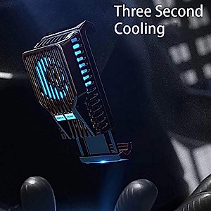 Sweden JYXDKD Cooling Game Mobile Phone Cooler Game Heatsink Audio Aux Radiator Without Battery (Color : D)