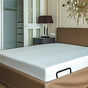 PRETYZOOM Non Mattress Retainer Bar for Full Bed Frames Metal Mattress Stabilizer Slide Stopper Prevents Mattress Sliding with Easy Installation Furniture Stoppers for Secure Sleep