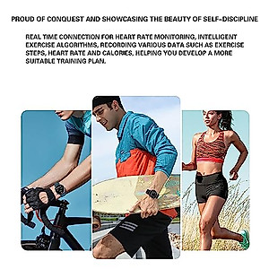 Smart Watch for iOS and Android, Fitness Trackers with Heart Rate Supervisor, Bluetooth Call Receive/Dial, Multiple Sports Modes, IP67 Waterproof Fitness Watch for Women Men