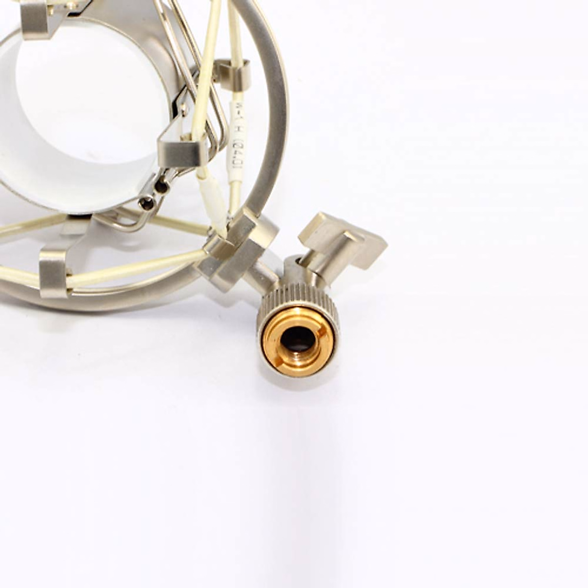 6 Pieces 5/8" Male to 3/8" Female Threaded Nut Screw Adapters Microphone Clip Holder Nut Adapters For Mic Micphone Stand