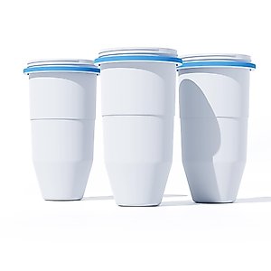 Waterdrop Replacement Filters for Waterdrop WD-PT-08B Pitcher, NSF/ANSI 53 Certified, Reduces TDS, PFOA/PFOS, Lead, Chlorine, and More, 4-Stage Filtration Replacement (Pack of 3)