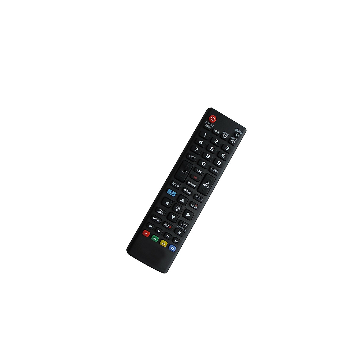 HCDZ Replacement Remote Control for LG AGF76692601 AKB7371562349 65LB7100-UB 24LN4500 LN450026 26LN4505 60LB6300-US 29LN4510 24LN451B 26LN4575 29LN4575 Plasma LCD LED HDTV TV