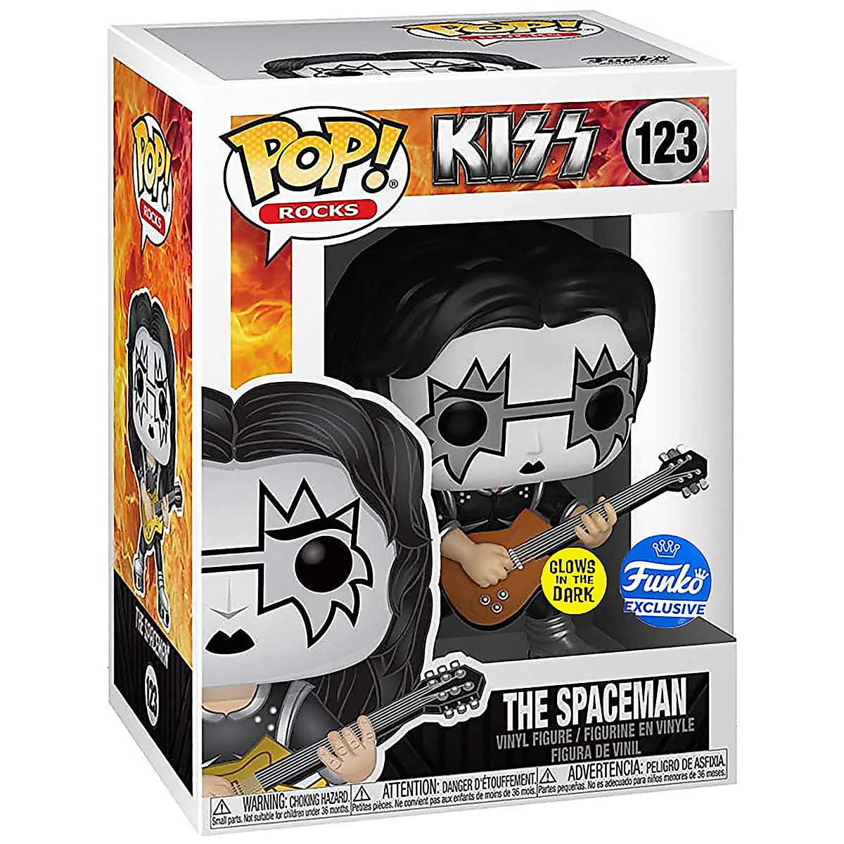 Funko POP! KISS: The Spaceman - Glow in The Dark Collectible - Online Exclusive