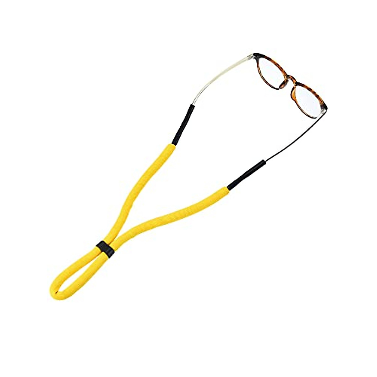 Gejoy 8 Pieces Adjustable Sunglasses Straps Floating Foam Glasses Straps Sports Eyeglass Retainer and 2 Pieces Glasses Cleaning Cloth for Sports Outdoor Activities