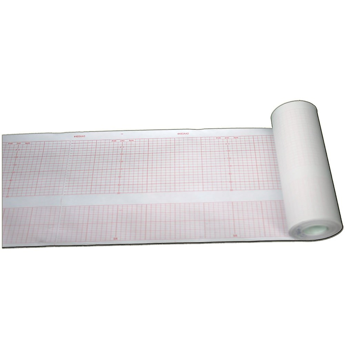 COROMETRICS 4483AAO, 140MM X 30M Fetal Monitoring Chart Paper (10 Rolls/Box)