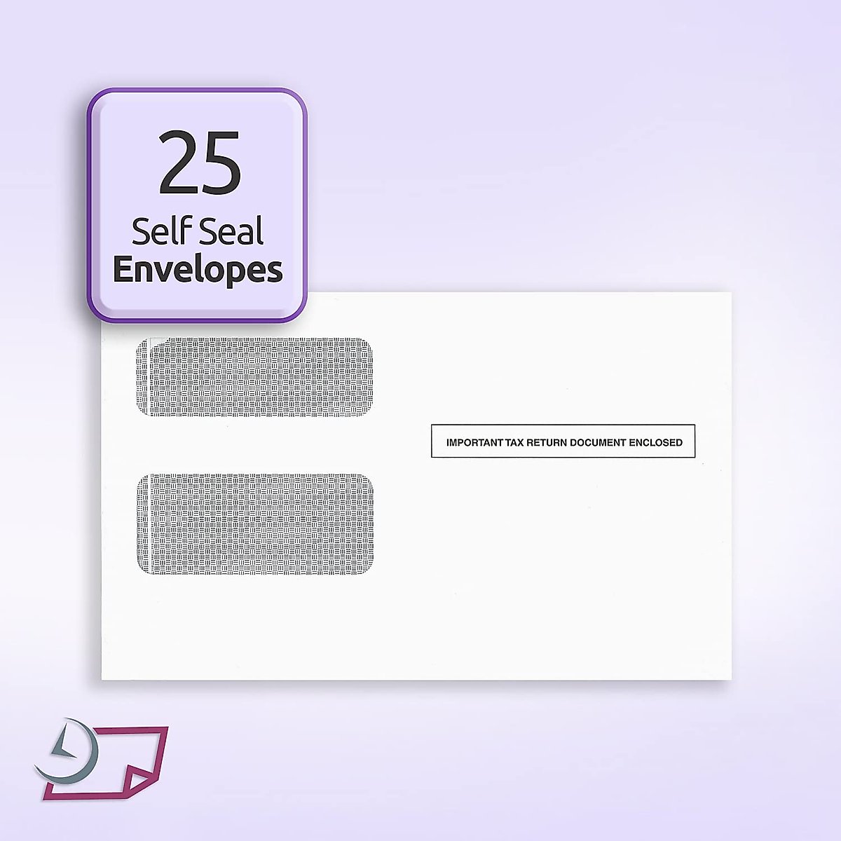 NextDayLabels 1099 MISC Forms for 2023, 4-Part Tax Forms, Vendor Kit of 25 Laser Forms and 25 Self-Seal Envelopes, Forms Designed for QuickBooks and Other Accounting Software