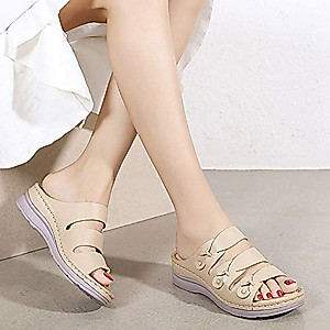 justHIGH Women Outdoor Walking Sandals Athletic Sport Hiking Sandal Flat Open Toe Comfort Water Shoes Summer Beach Travel Sandles