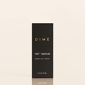 DIME Beauty TBT Serum - Anti-Aging Face Serum With Niacinamide and Mandelic Acid, Hydrating for Youthful Skin, 1 oz (30 mL)