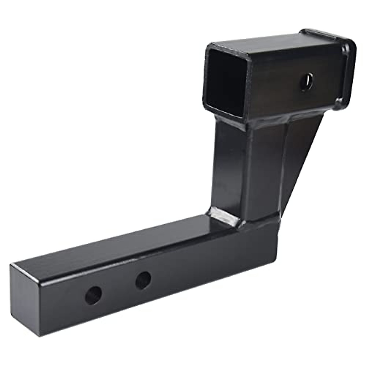 TOPTOW Trailer Hitch Extender Adapter 6" Riser/Drop, 2" Receiver, 2-in Shank, 10000lbs Capacity, with Black Hitch Lock…