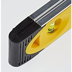 Stanley 0-43-511 Spirit level "Torpedo" of plastic/aluminum, Black