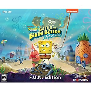 Spongebob Squarepants: Battle for Bikini Bottom - Rehydrated - F.U.N. Edition - PC