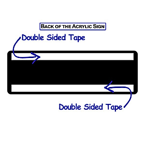 Sign for Door, Authorized Personnel Only in Acrylic Plastic, Black and White, Rounded Corners, Durable, Long Lasting with Double Sided Tape in the Back - 3" x 9" (Electrical Room)