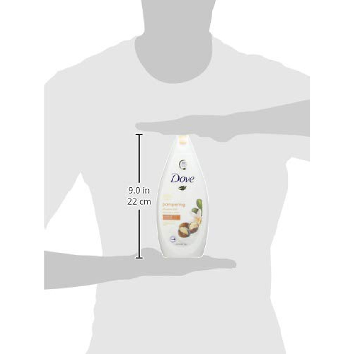Dove Purely Pampering with Shea Butter and Warm Vanilla Body Wash 500 ML