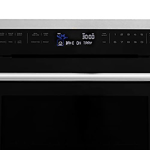 ZLINE 24" 1.6 cu ft. Built-in Convection Microwave Oven in Fingerprint Resistant with Speed and Sensor Cooking