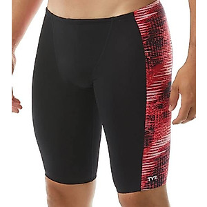 TYR Sport Men's Standard Surge Hero Jammer, RED, 22