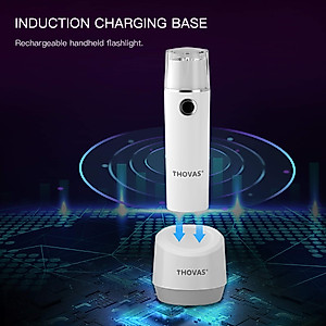 THOVAS Emergency FlashLight, Multi-Function LED Power Failure Light, Handheld Light, Rechargeable Flashlight, Plug-in Night light, 3-in-1 Power Failure Flashlights, Lighting Sensor Night Light, 3 Pack