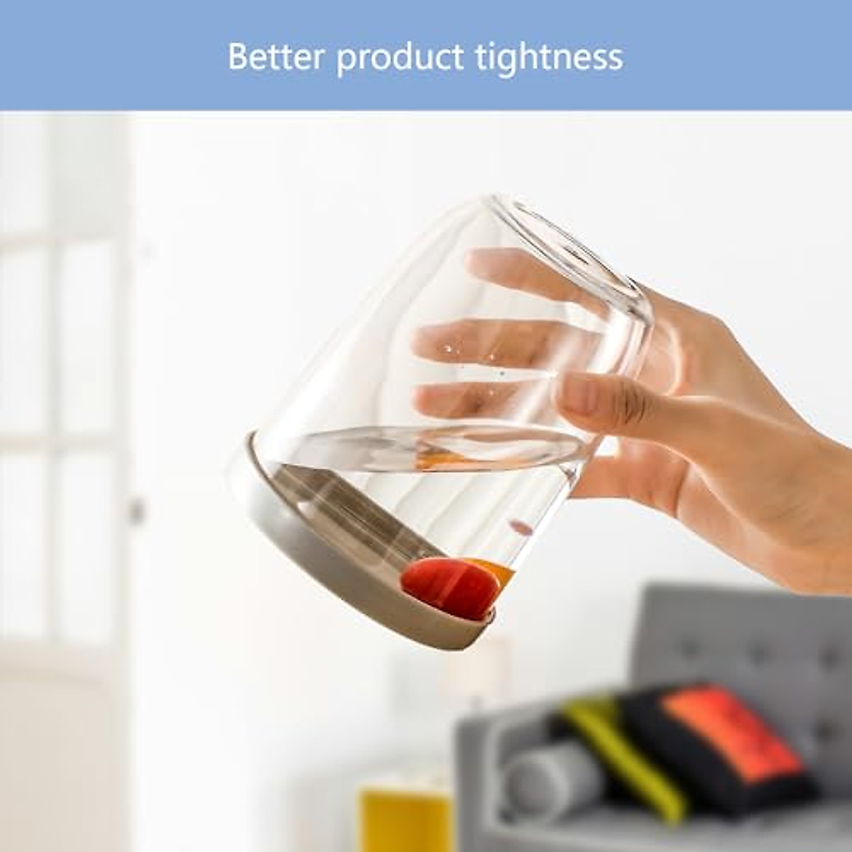 Fruit Salad Cooler Cup with Lid and Fork, Leak Proof, Plastic, Ideal for Office, Party and Travel