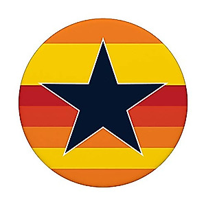 Houston Retro PopSockets Swappable PopGrip