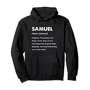 Samuel Name Pullover Hoodie