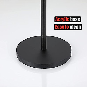 JQK Hand Towel Holder Stand, Modern Tree Rack Free Standing for Countertop with 12 Inch Bar, 304 Stainless Steel Oil Rubbed Bronze, HTT180-ORB