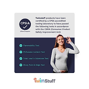 Twinstuff 100% Cotton Newborn Twin Rompers – Adorable Unisex Matching Outfits for Baby Boys & Girls – Soft, Breathable, and Comfortable – Machine Washable – Size 0-3 Months