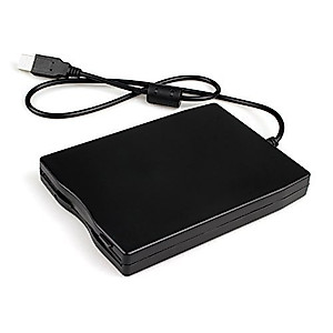 Syba USB Portable 3.5" Floppy Disk Drive, Plug and Play No Drivers Needed, Windows 2000/XP/Vista/7/8/10 Mac OSX Linux (External) NEC Chipset SY-USB-FDD