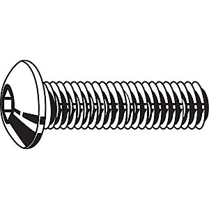 #8-32 x 7/16" 18-8 Stainless Steel Button Socket Head Cap Screw, 100 pk.